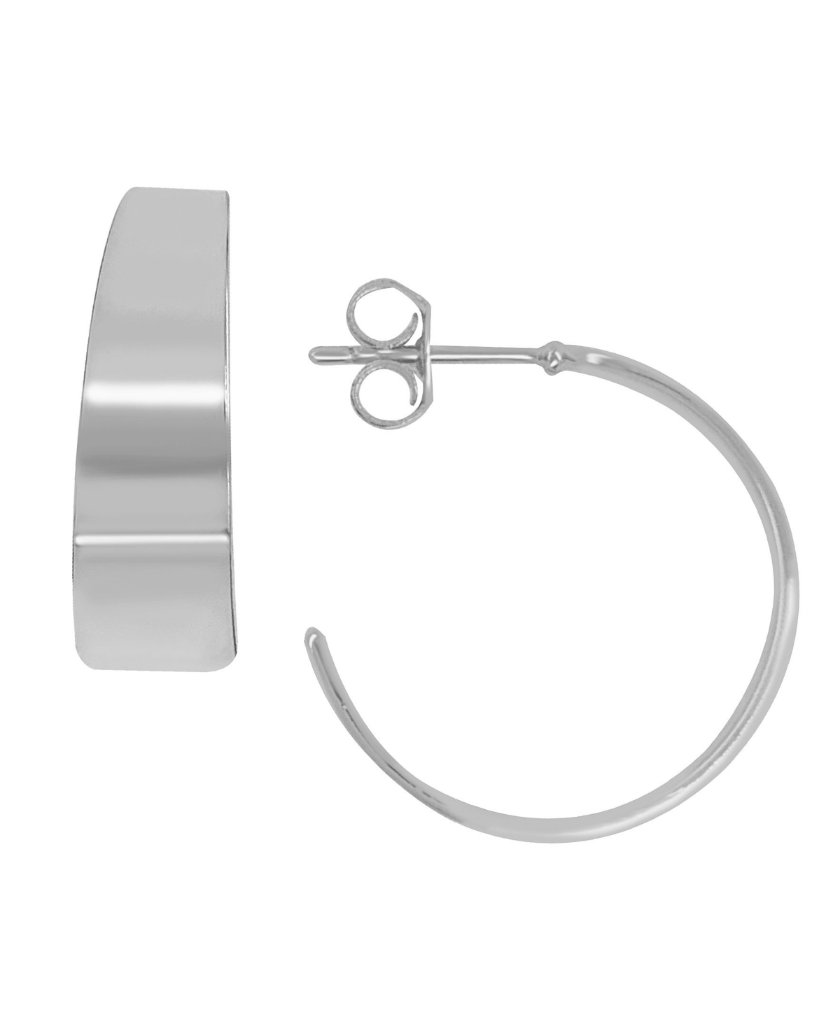 Click here for 18K Gold Plated or Silver Plated Tapered Hoop Earr... prices