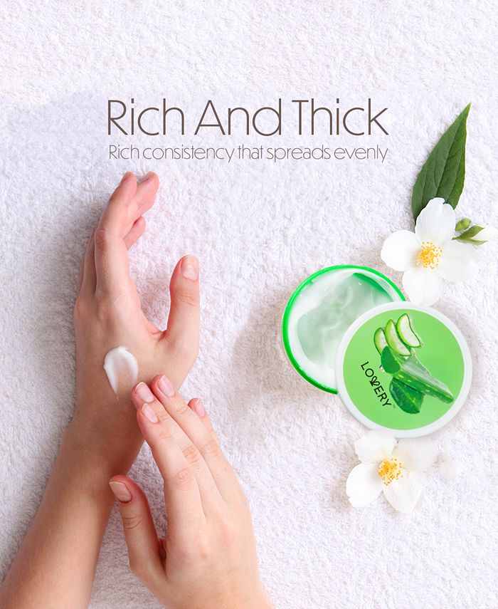 Lovery Aloe Scented Whipped Body Butter, Body Care Cream, 170ml - Macy's