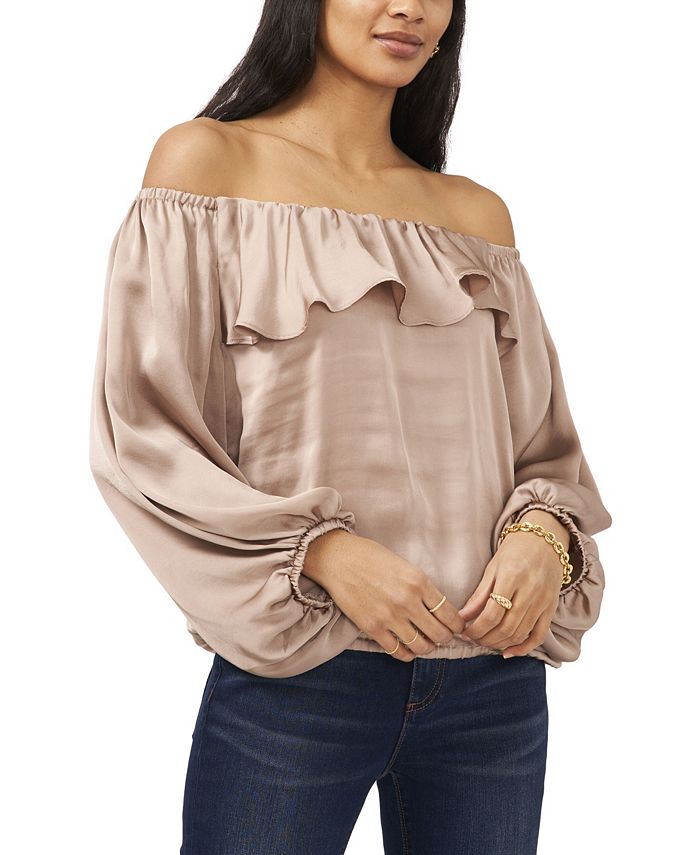 Sam & Jess Women's Off the Shoulder Top - Macy's
