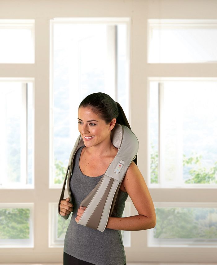 Homedics NMS-620HA Shiatsu Deluxe Neck & Shoulder Massager with Heat ...