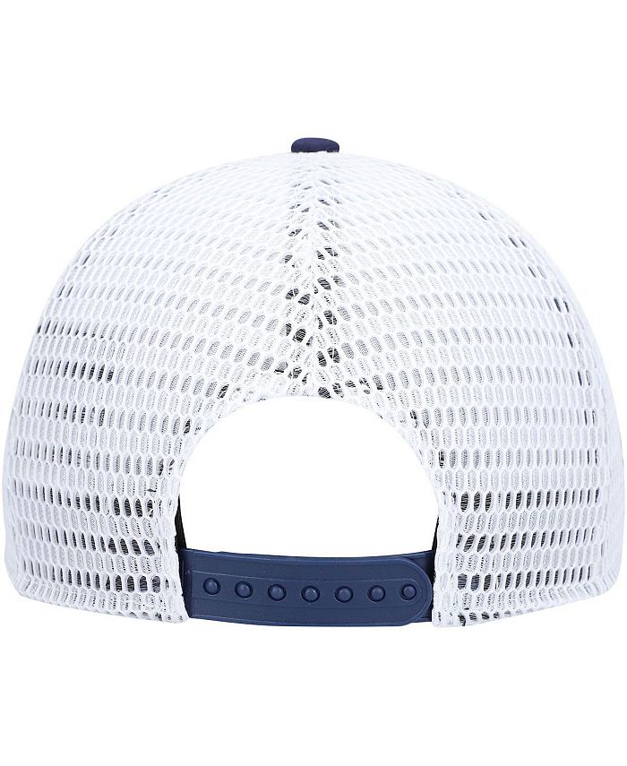 New Era Men's Navy Milwaukee Brewers Mesh Fresh 9FIFTY Snapback Hat ...