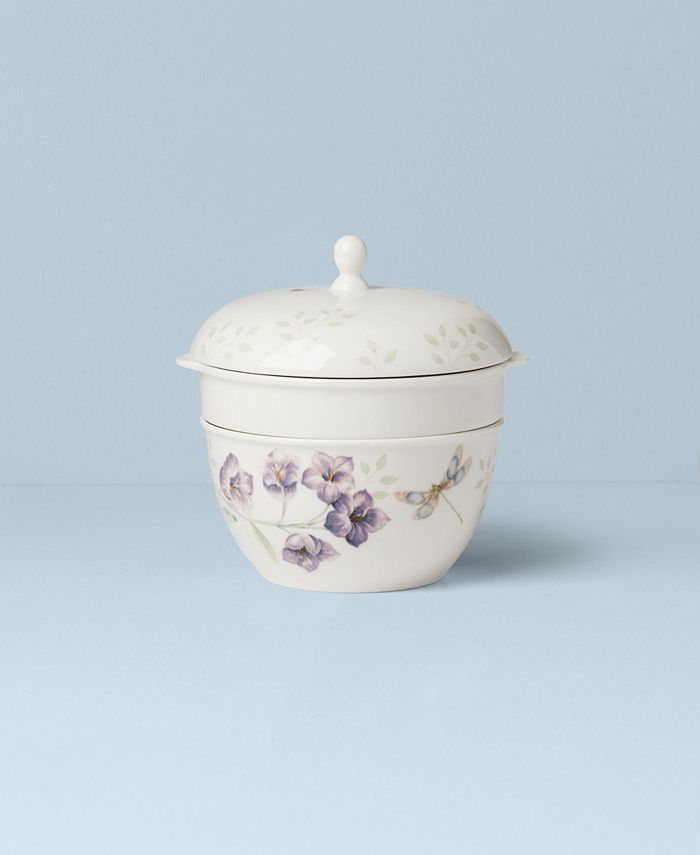 Lenox Butterfly Meadow 3-Piece Stackable Bowl Set - Macy's