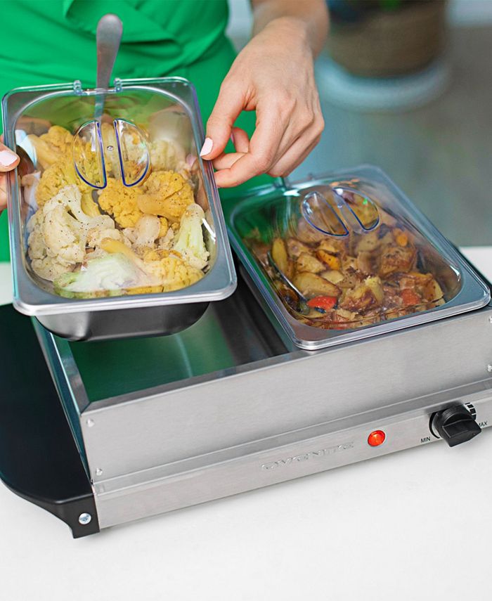 OVENTE Electric Buffet Server Tray - Macy's