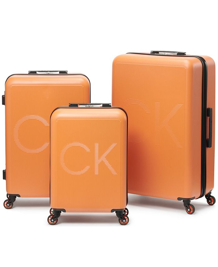 Calvin Klein Vision Suitcase Set, 3 Piece - Macy's