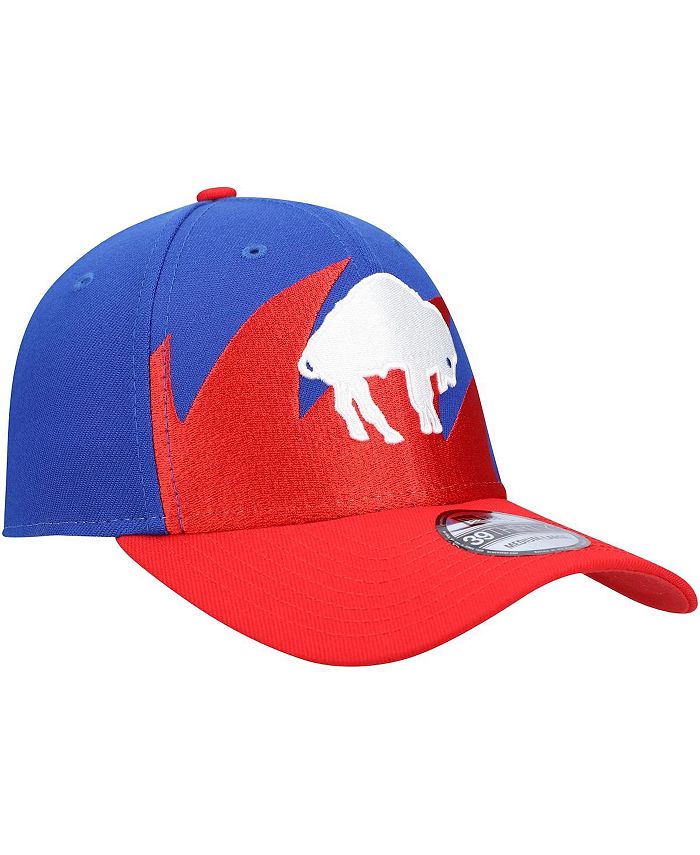 New Era Men's Royal, Red Buffalo Bills Surge 39Thirty Flex Hat - Macy's