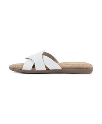 Cliffs by White Mountain Women's Fortunate Slide Sandal - Macy's