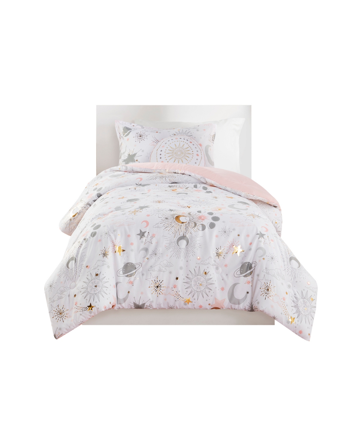 Click here for Intelligent Design Celia Starry Sky Metallic 4-Pc.... prices