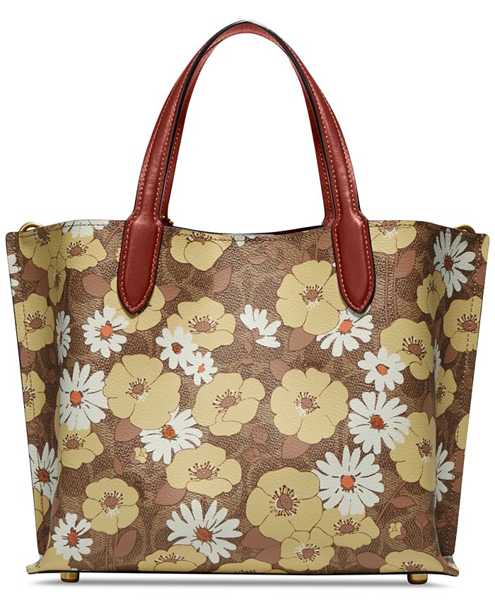 COACH Leather Willow Tote 24 - Macy's