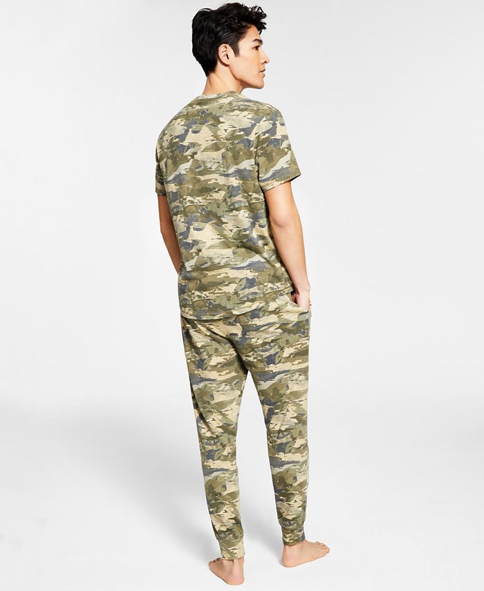 Sun + Stone Men's Knit Camo Pajama Top, Created for Macy's & Reviews ...