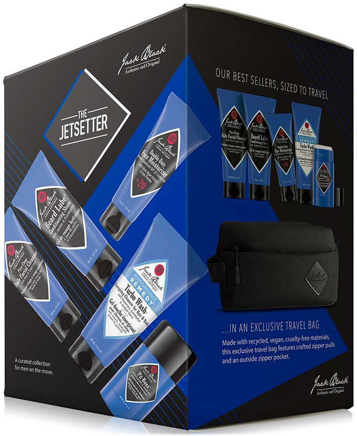 Jack Black 6-Pc. The Jetsetter Gift Set - Macy's