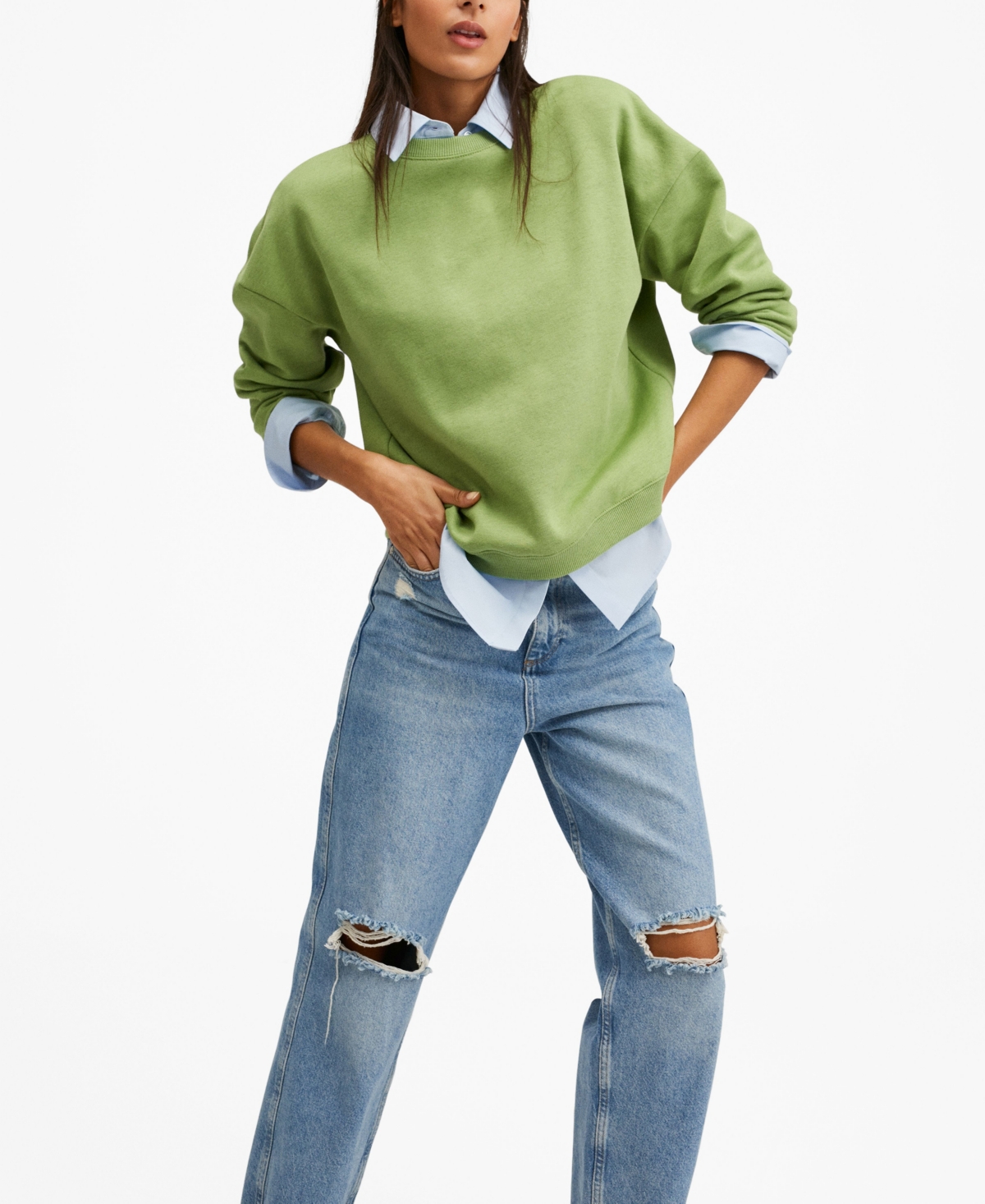 Mango Women's Basic Sweater | Smart Closet