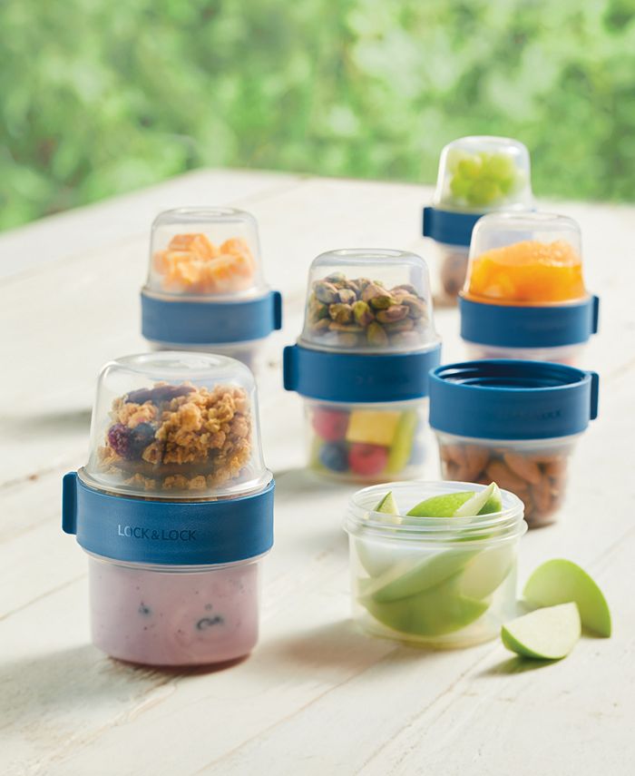 Lock n Lock Easy Essentials Twist Two Way Food Storage Container Set ...