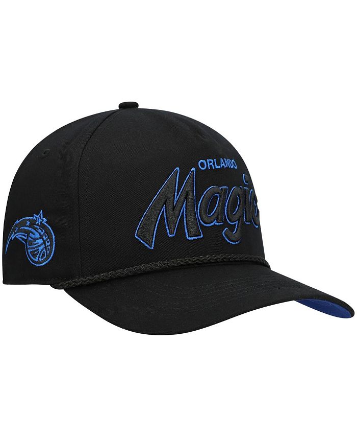'47 Brand Men's '47 Black Orlando Magic Crosstown Script Hitch Snapback ...