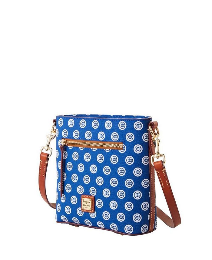 Dooney & Bourke Women's Chicago Cubs Signature Small Zip Crossbody - Macy's