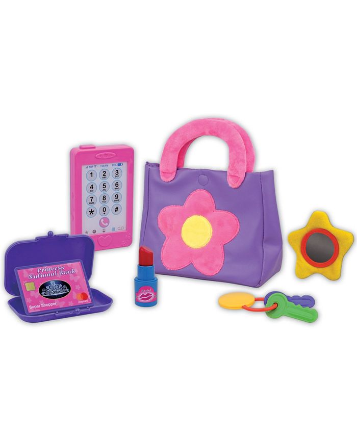Flat River Group Let's Pretend Play Purse Play Set, 7 Piece - Macy's