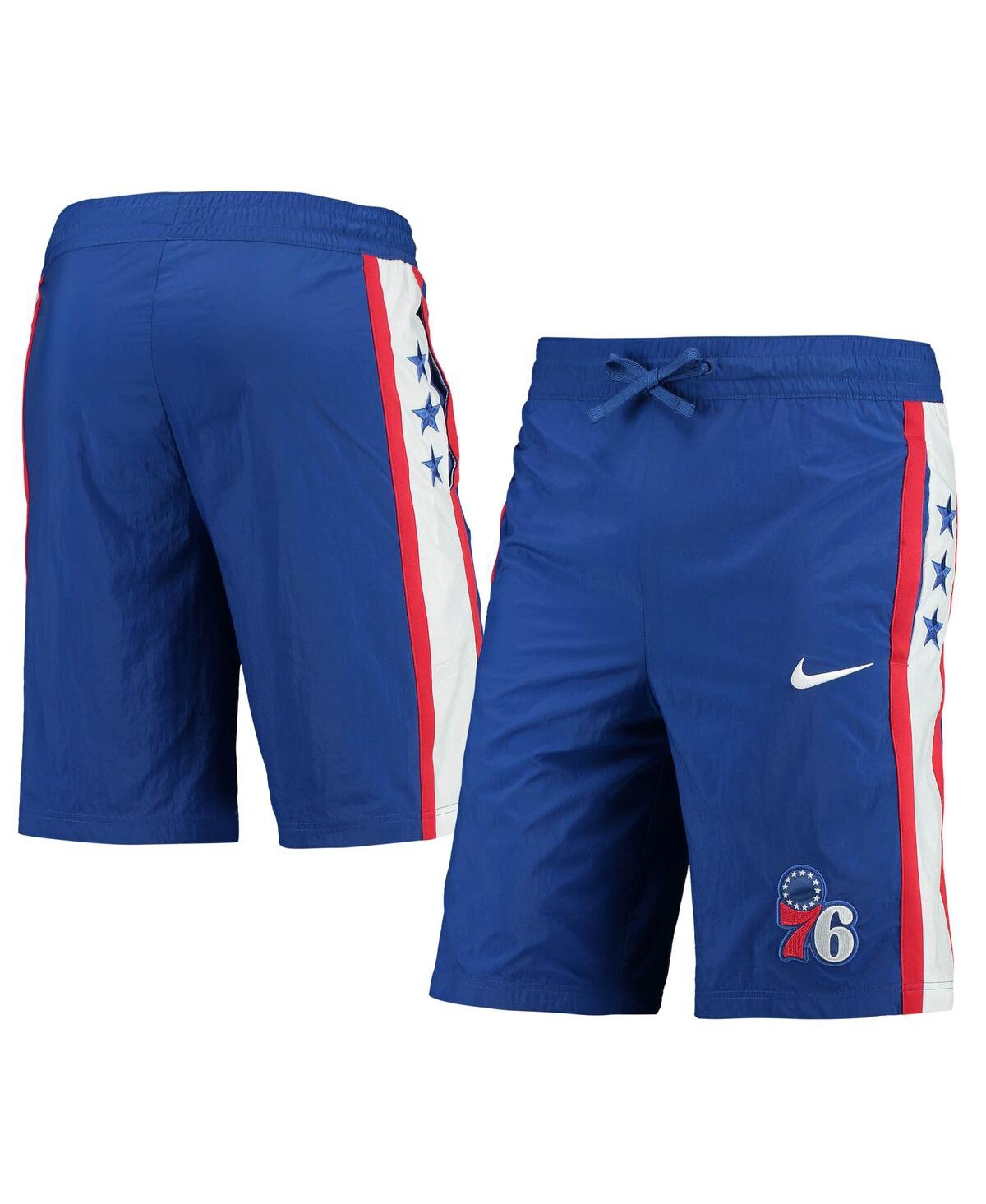 Click here for Mens Nike Royal Philadelphia 76ers Courtside Herit... prices