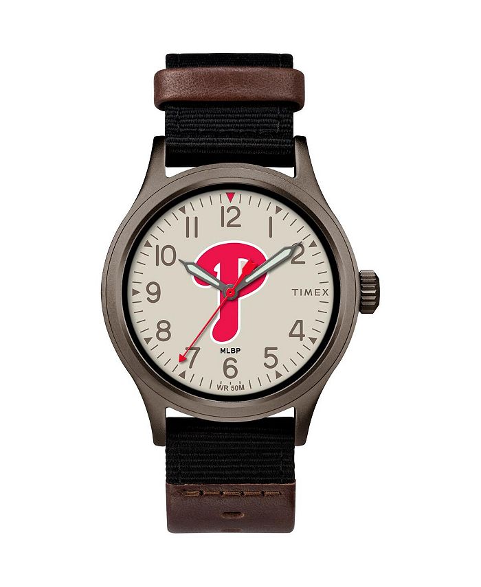Timex Men's Philadelphia Phillies Clutch Watch - Macy's