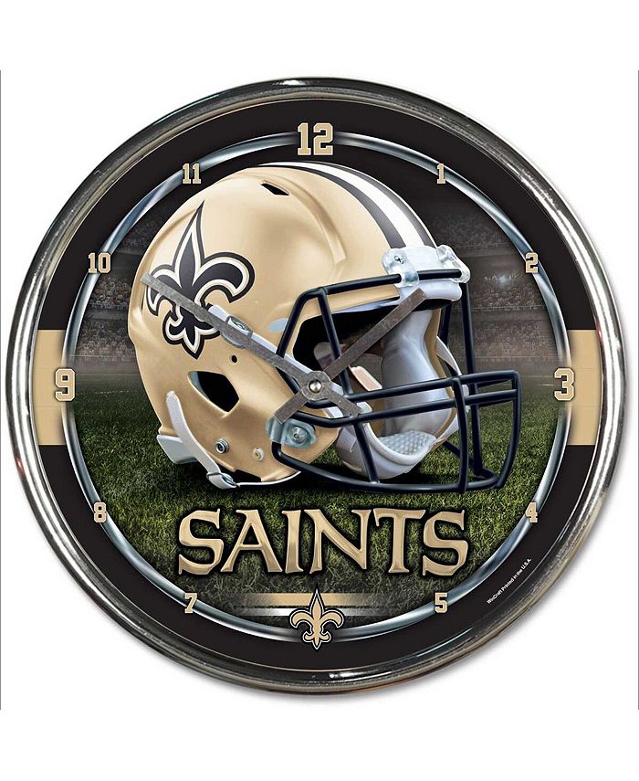 Wincraft New Orleans Saints Chrome Wall Clock - Macy's