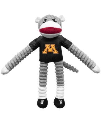 Little Earth Minnesota Golden Gophers Team Sock Monkey Pet Toy - Macy's