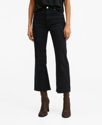 MANGO Women's High-Waist Bootcut Jeans - Macy's