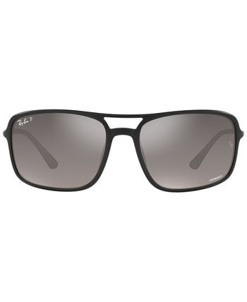 Ray-Ban Unisex Polarized Sunglasses, RB4375 60 - Macy's