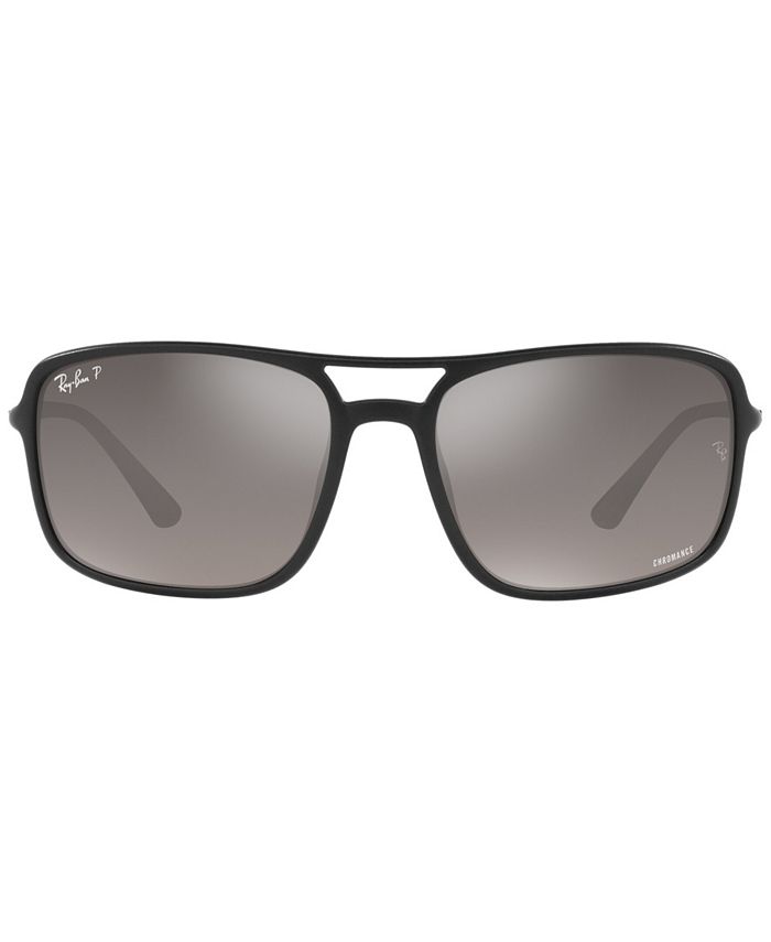 Ray-Ban Unisex Polarized Sunglasses, RB4375 60 - Macy's