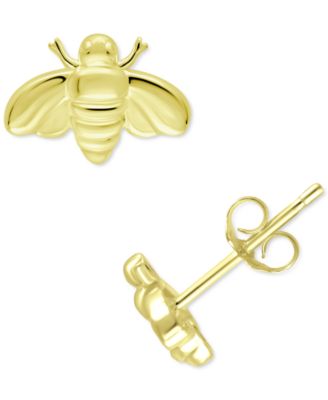 Giani Bernini Bee Stud Earrings, Created for Macy's - Macy's