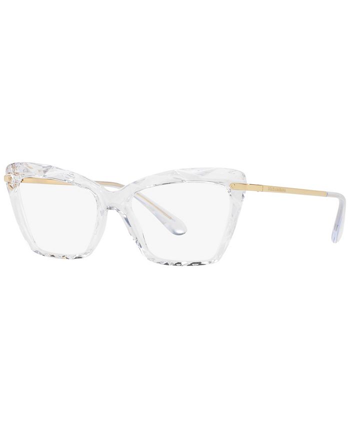 Dolce&Gabbana DG5025 Women's Round Eyeglasses - Macy's