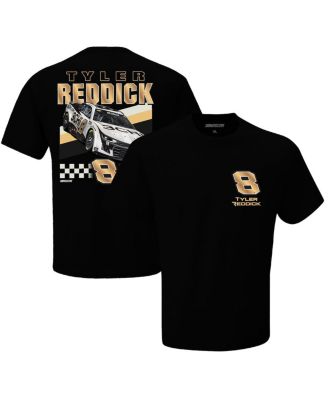 Men's Checkered Flag Black Tyler Reddick 3CHI Front Runner T-shirt - Macy's