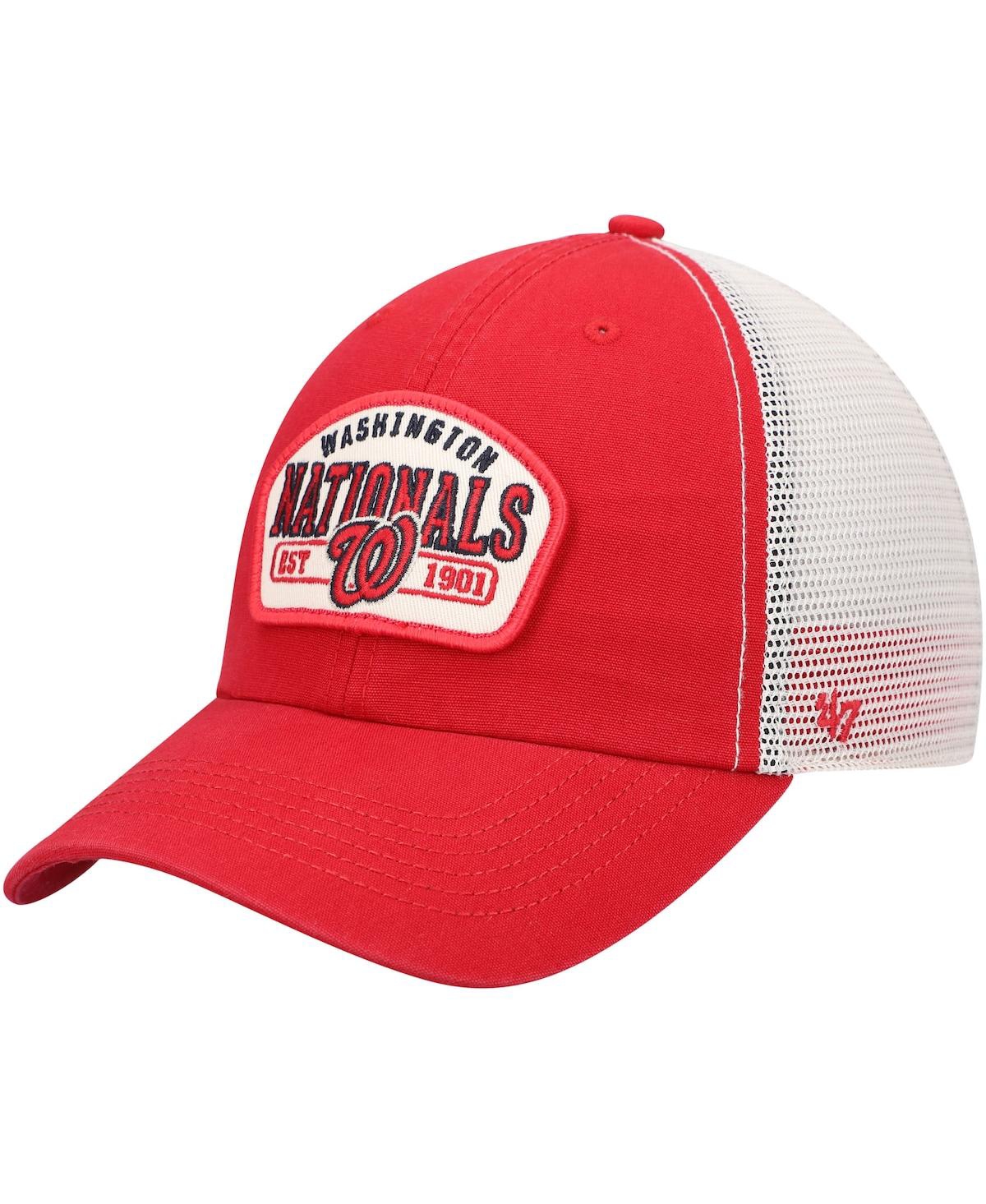 Click here for Mens Red Washington Nationals Penwald Clean Up Tru... prices