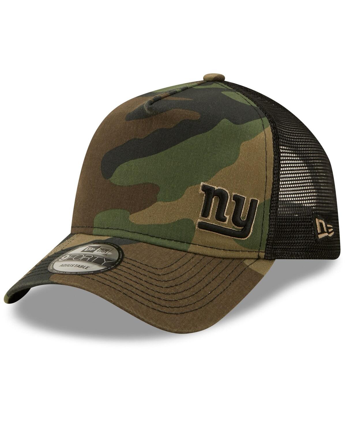 New Era Men's Camo And Black New York Giants Flawless Utility A-frame ...