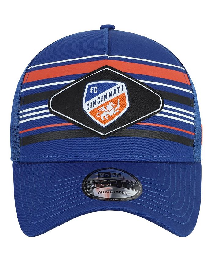 New Era Men's Blue FC Cincinnati Shoreline 9FORTY Adjustable Snapback ...