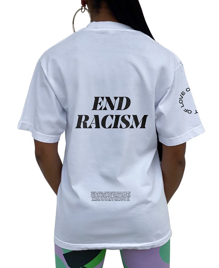 COOL Creative End Racism 2 Cotton Graphic T-Shirt - Macy's