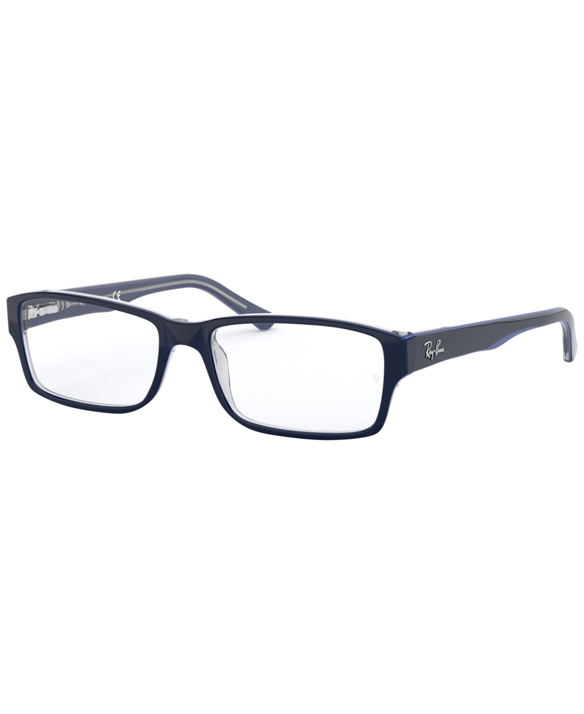 Click here for Ray-Ban RX5169 Unisex Rectangle Eyeglasses - Blue prices