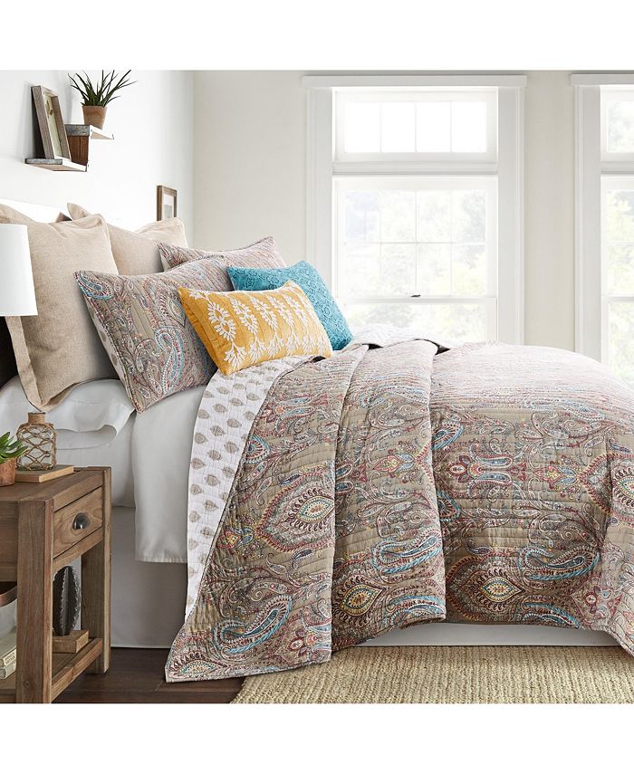 Levtex Presidio 3-Pc. Quilt Set, King/California King - Macy's