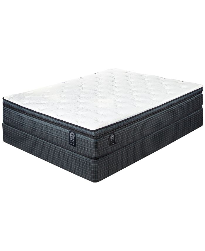 Restonic Averil 12" Euro Top Plush Mattress Set - Queen, Created for ...