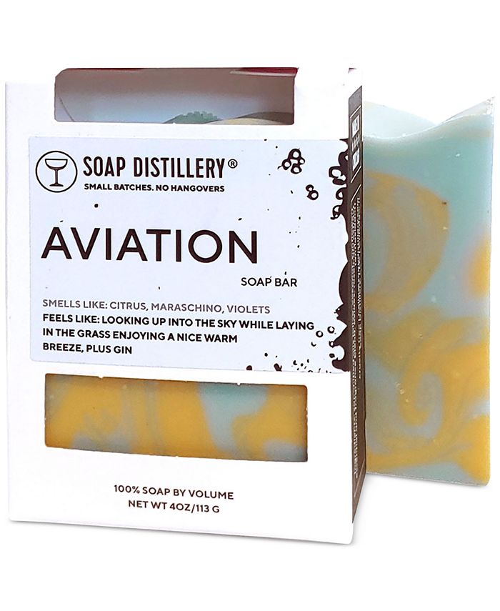 Soap Distillery Handmade Aviation Exfoliating Soap Bar - Macy's