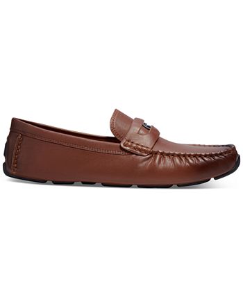 COACH Men's C Coin Leather Driver - Macy's