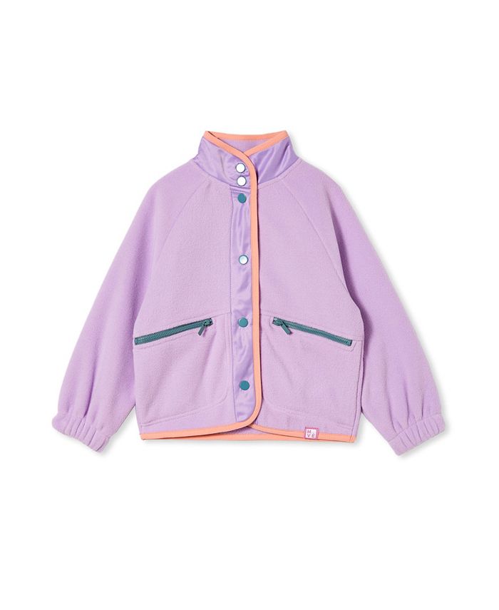 COTTON ON Little Girls The Button Through Jacket - Macy's