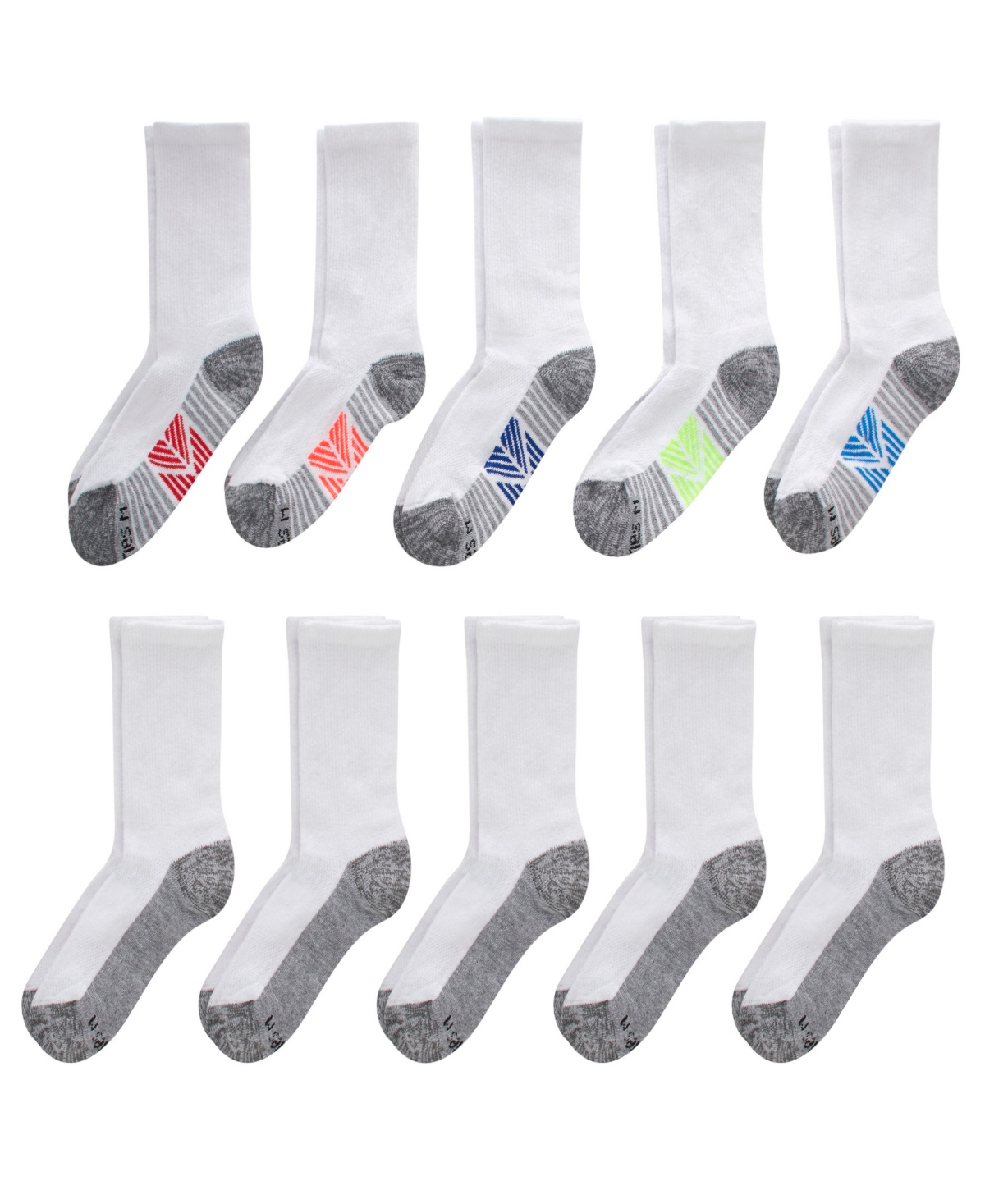 Click here for Big Boys Ultimate Crew Socks  Pack of 10 - White prices