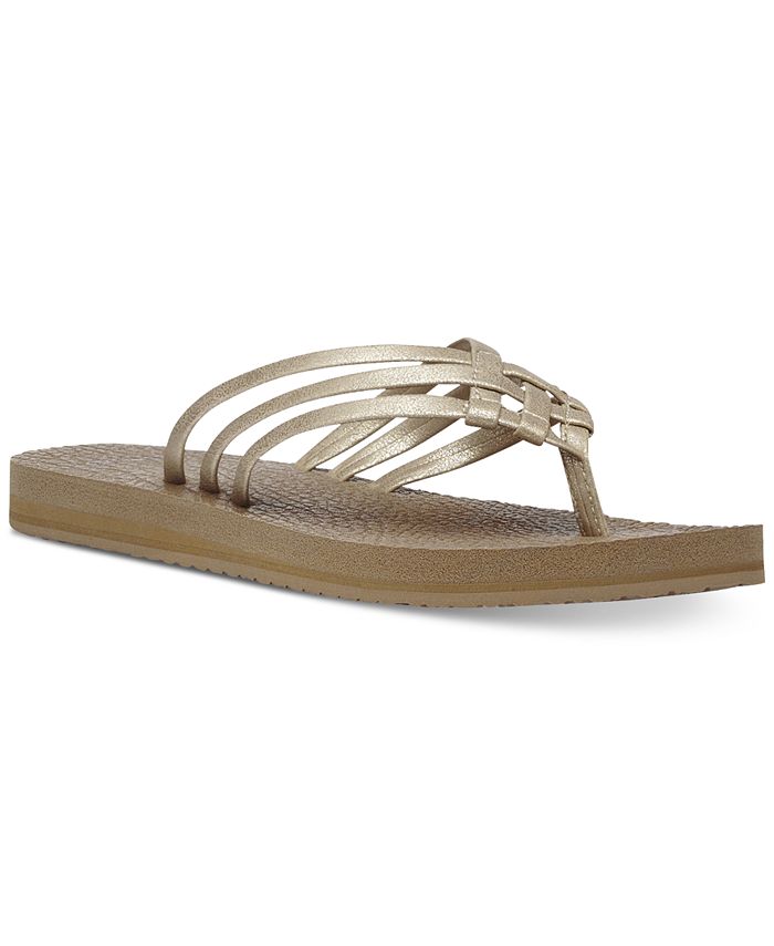 Sanuk Women's Yoga Sandy Strappy Thong Sandals - Macy's