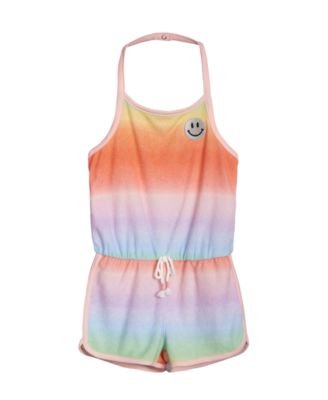 Epic Threads Little Girls Graphic Romper, Created For Macy's - Macy's