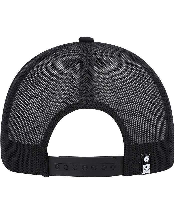 Salty Crew Men's Black Tippet Trucker Snapback Hat - Macy's