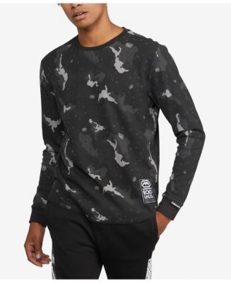 Men's Big and Tall All Over Print Stunner Thermal Sweater - Macy's