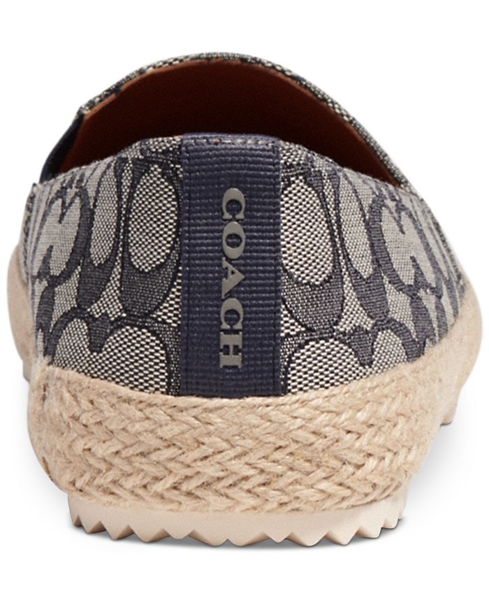 COACH Men's Signature Jacquard Espadrille - Macy's