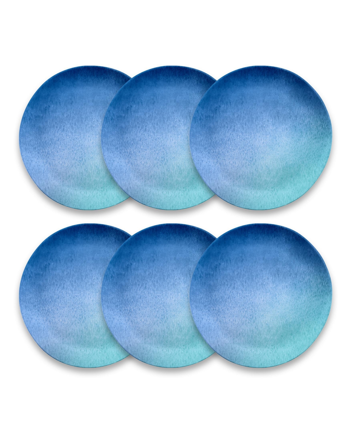 Click here for Abode Homewares Melamine Oceanic Ombre Dinner Plat... prices