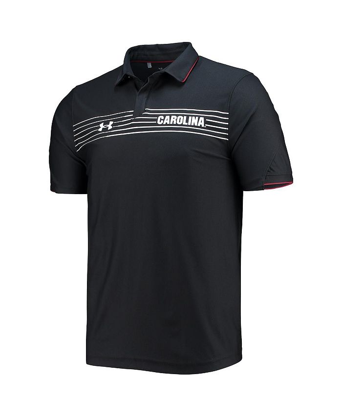 Under Armour Men's Black South Carolina Gamecocks Sideline Chest Stripe ...