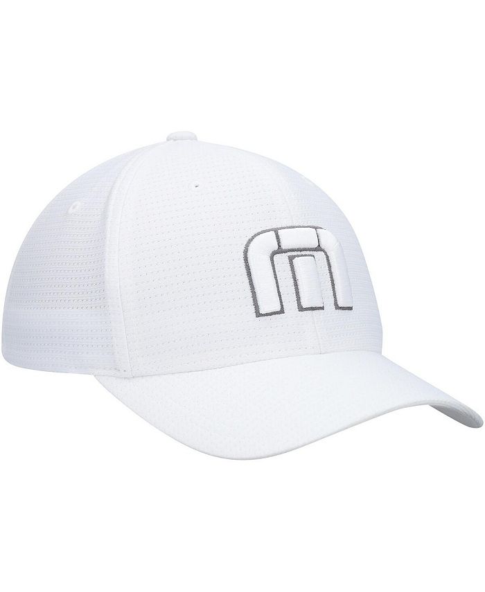 Travis Mathew Men's White Logo Bahamas Flex Fit - Macy's
