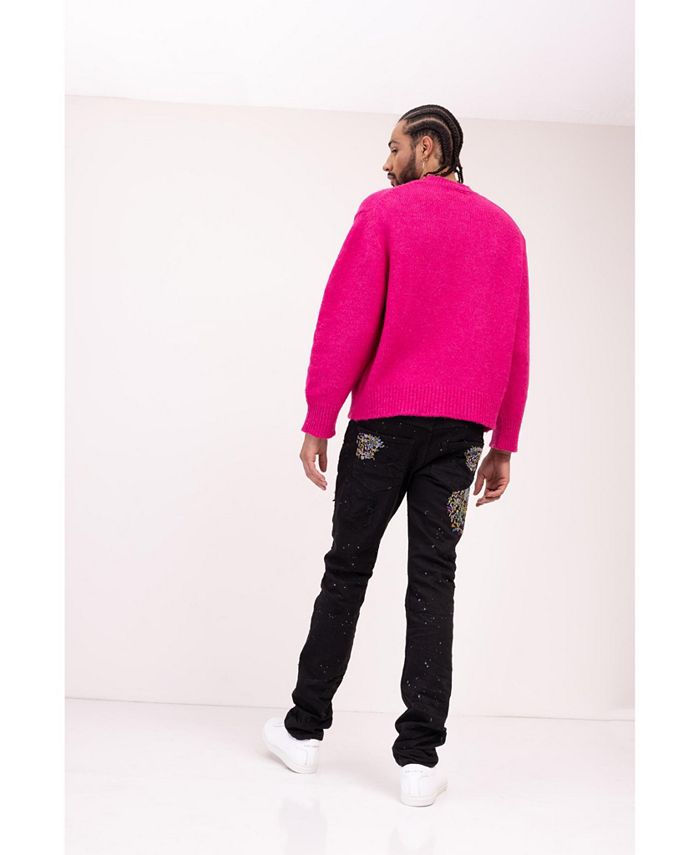 RON TOMSON Men's Modern Oversized Bold Sweater - Macy's