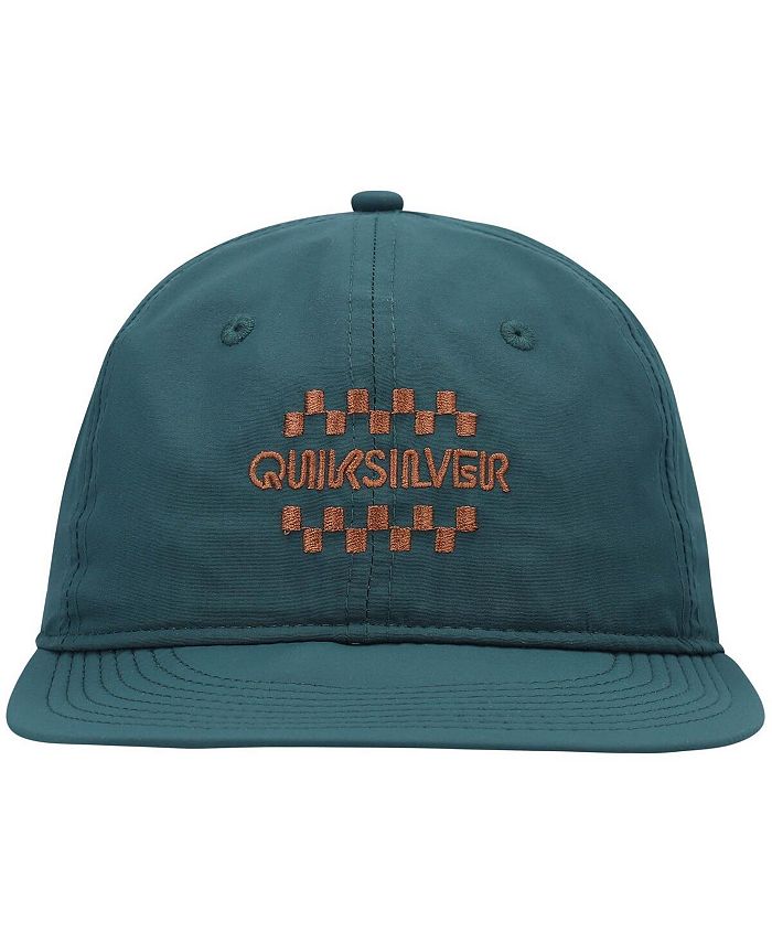 Quiksilver Men's Teal Checkmate Snapback Hat - Macy's